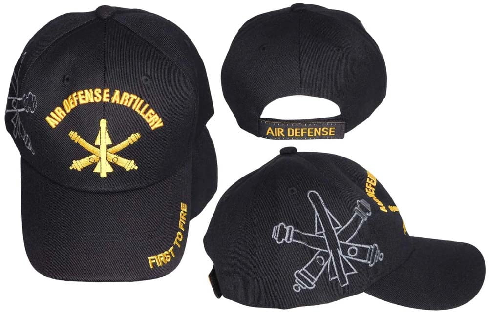 Air Defense Artillery Black Shadow Acrylic Embroidered Hat Cap Licensed ...