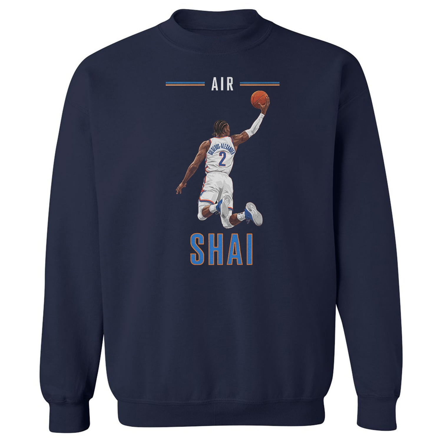 Air Design Shai-Inspired - OKC Fans Tribute Unisex Crewneck Sweatshirt ...