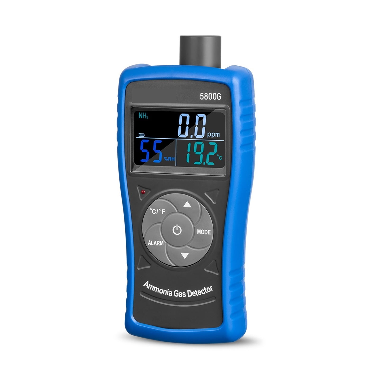 Air Detector 5800G Monitor NH3 Gas Level W/Alert , 0-100ppm Particle ...