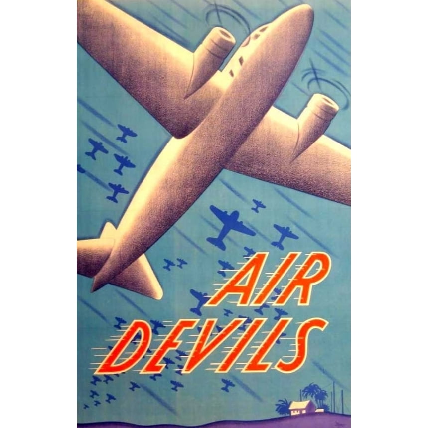 Air Devils Movie Poster (11 x 17) - Walmart.com