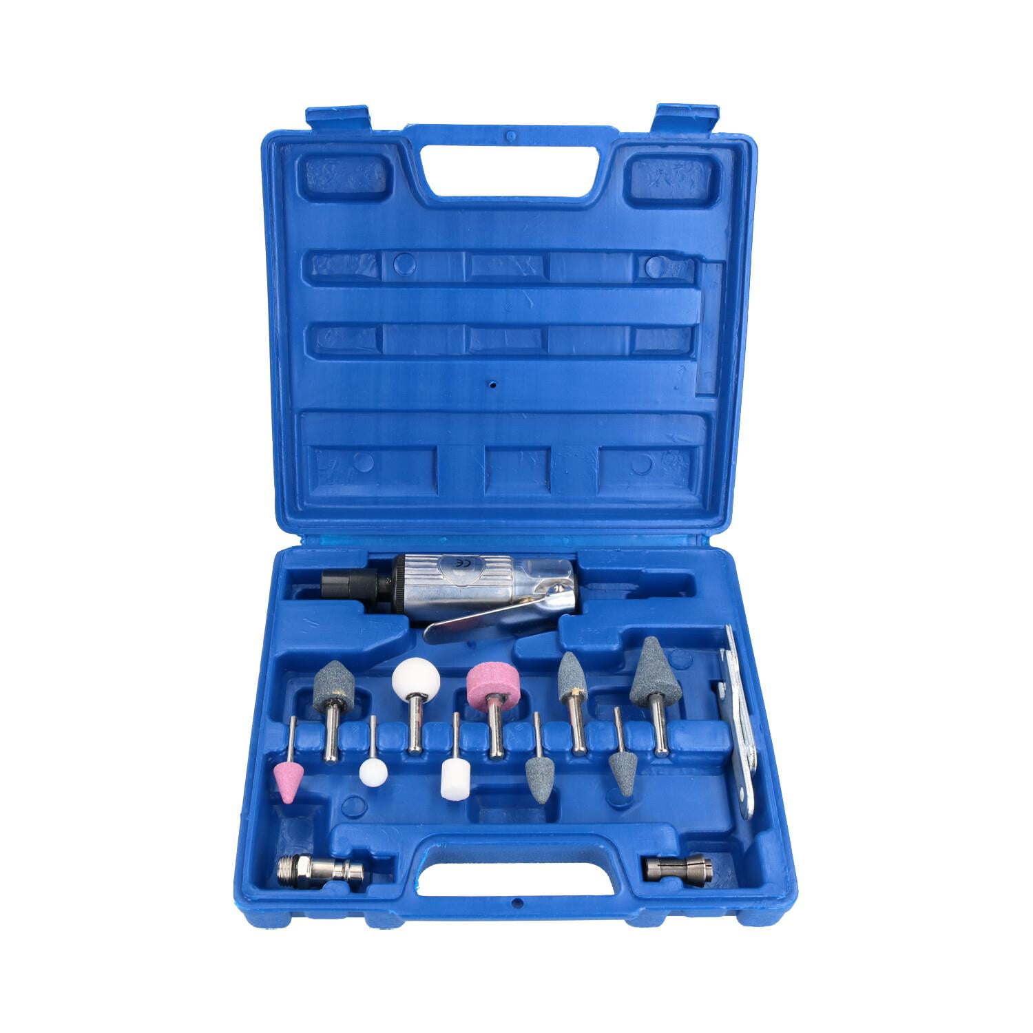 Air Die Grinder Grinding And Accessory Kit With 1/4" and 1/8" Collet ...