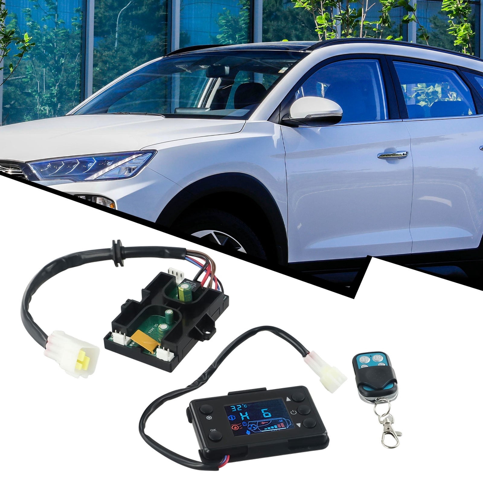 Air Diesel Heater Parking Remote Controller Lcd Monitor Switch ...