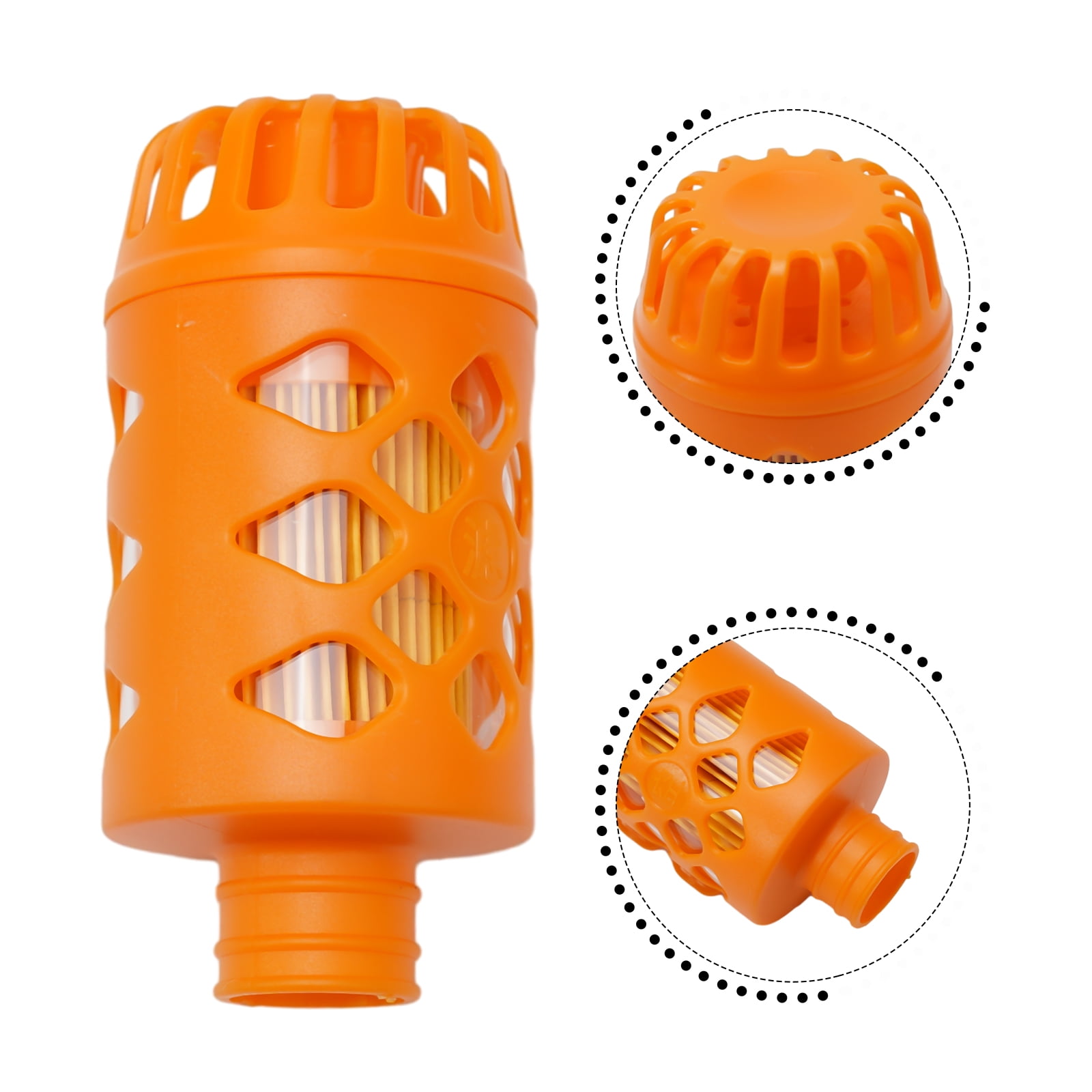 Air Diesel Parking Heater Intake Filter, Effective Protection, Orange ...