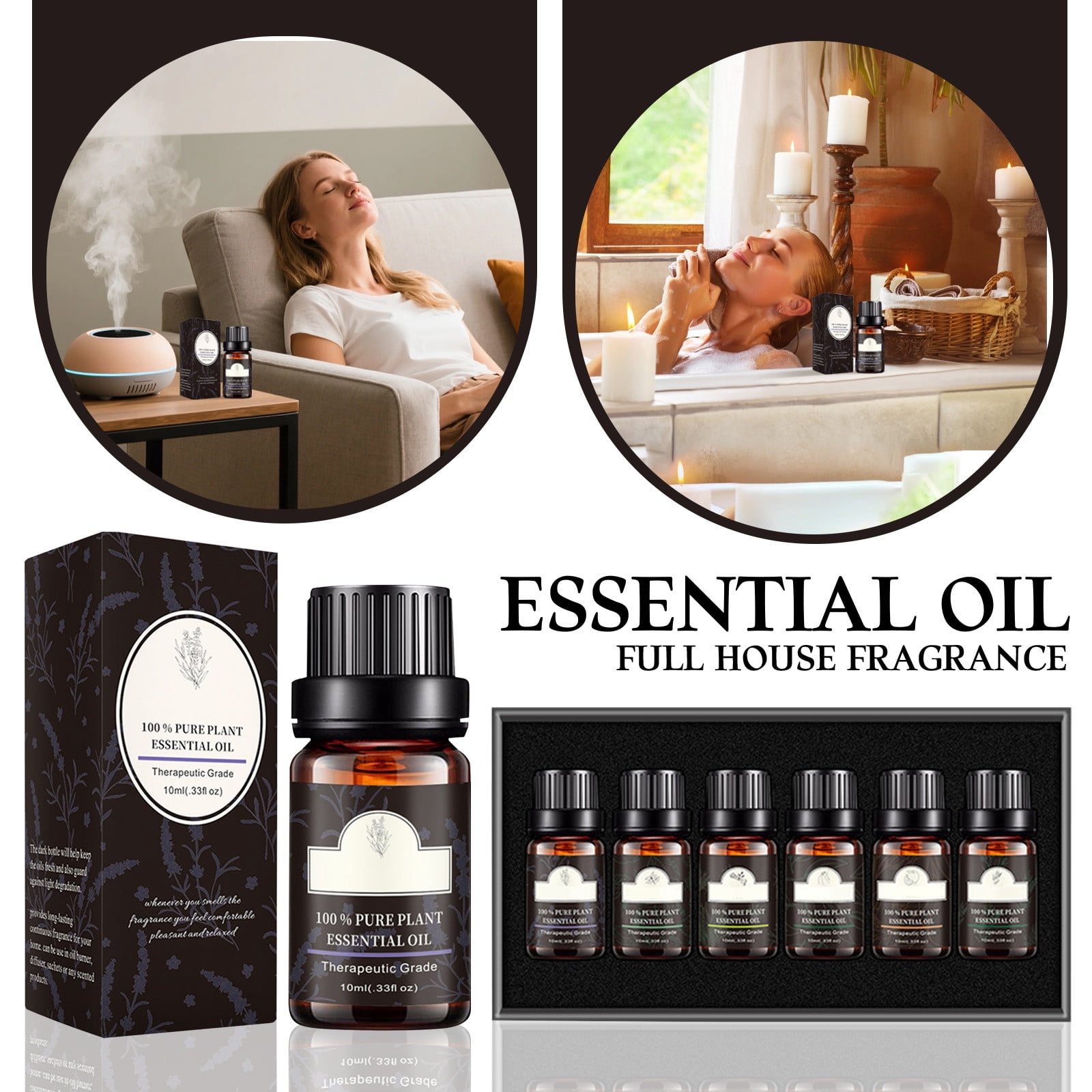 Air Diffuser Scent Hotel Diffuser Oil Gift Set - Inspired by The Most Popular 5-Star Hotel ...