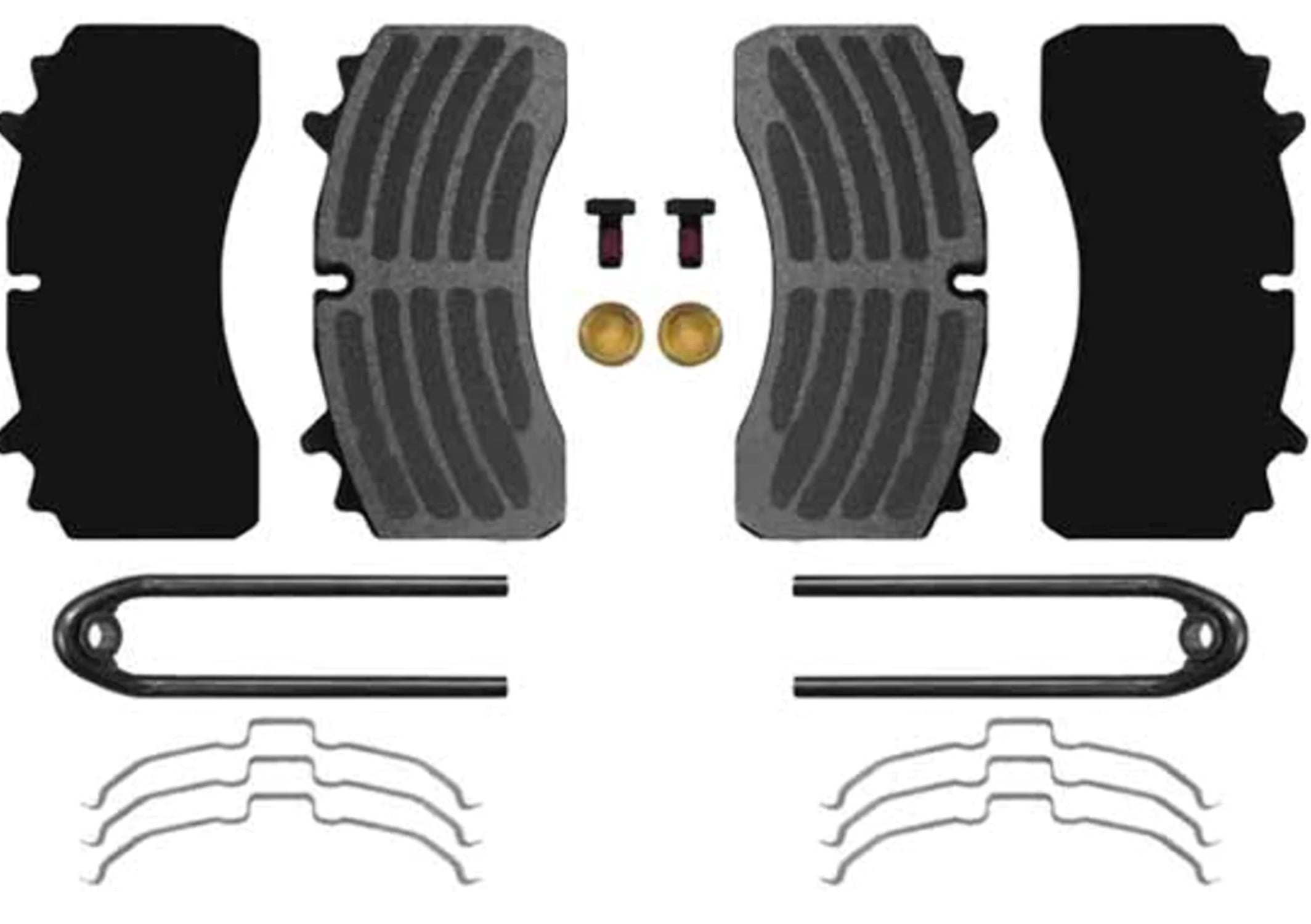 Air Disc Brake Pads - Replaces 9007-D1777, MPBD1777CV, MPBD1777XT ...