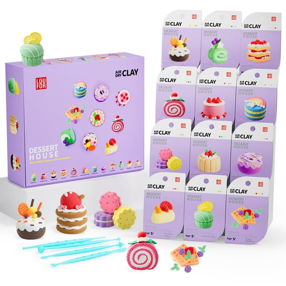 Air Dry Clay, 100 Colors Modeling Clay for Kids, Safe & Non-Toxic, DIY ...