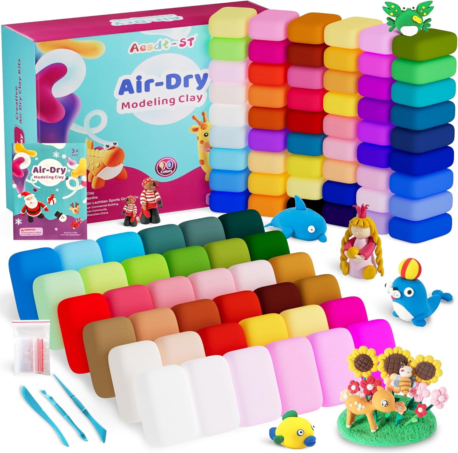 Air Dry Clay, Modeling Clay for Kids, DIY Model Magic Clay, Modeling ...