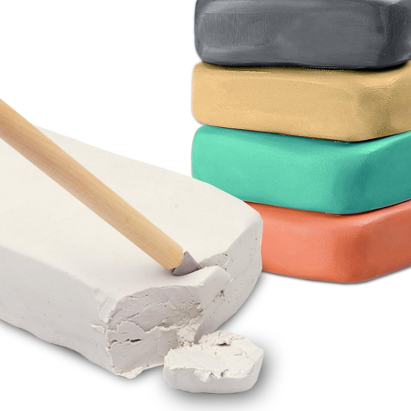 Air-Dry Clay Modelling, 2.2 pounds Ideal for Beginners and Advanced ...