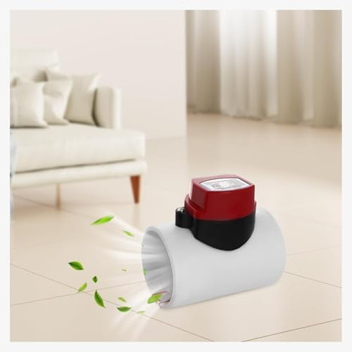 Air Duct Shut Damper, PVC Electric Air Damper Control Valve, HVAC Air ...