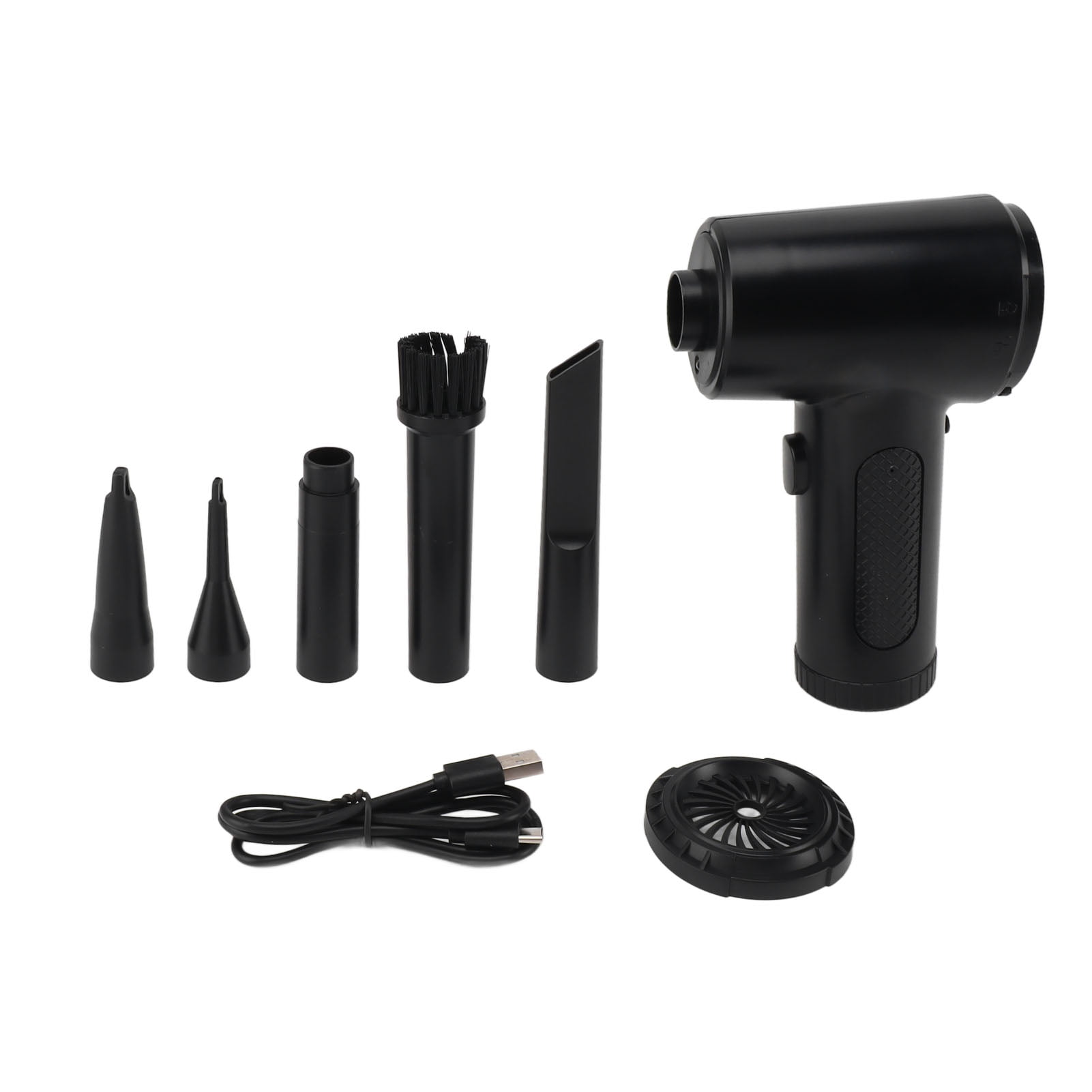 Air Duster With LED Light Cordless 68W High Power Simple Operation 3 ...