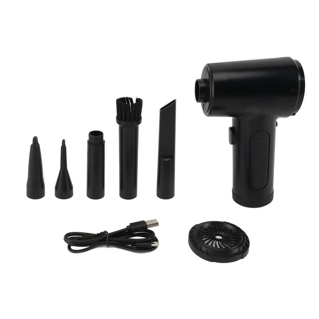 Air Duster With LED Light Cordless 68W High Power Simple Operation 3 ...