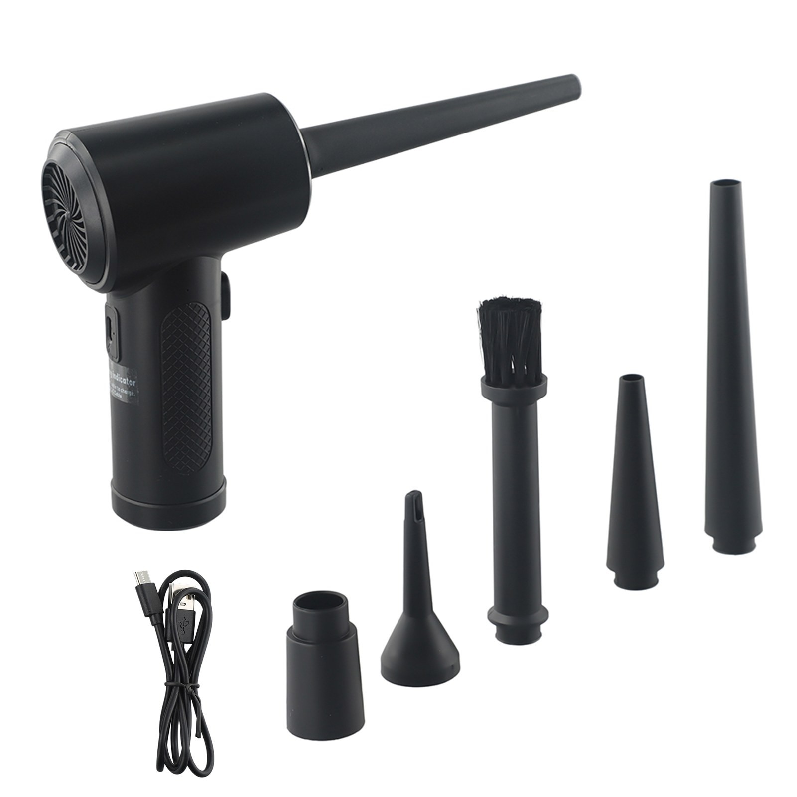 Air Duster for Computers Protable Cordless Air Blower Cleaning with LED ...