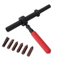 Air Effect Screw Remover Set with 5 Hexagonal Bits Automotive Screw ...