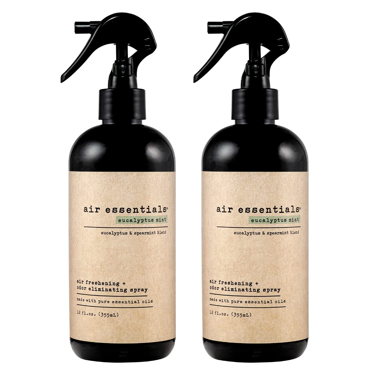 Air Essentials Air Freshener & Odor Eliminator Spray - 12 oz, Pack of 2 ...