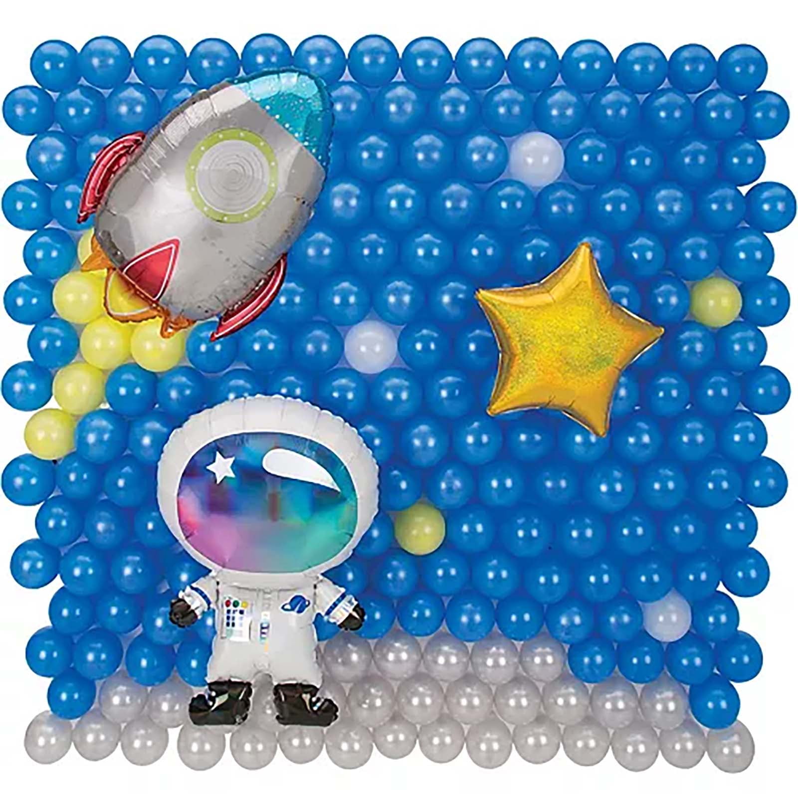 Outer Planet Party Decor Supplies: DIY Astronaut, Rocket & Star Foil ...