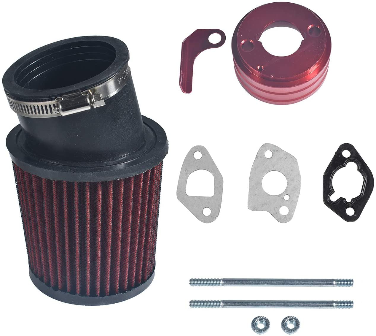 Air Filter Adapter Kit For Predator 212cc Honda Clone GX200 GX160 6.5HP ...