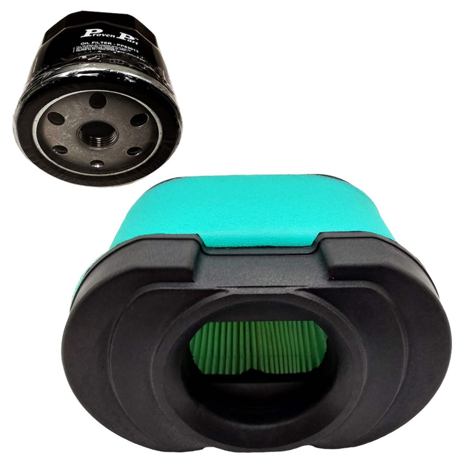 Air Filter And Oil Filter For John Deere D170 LA150 Z245 Z425 Fits ...