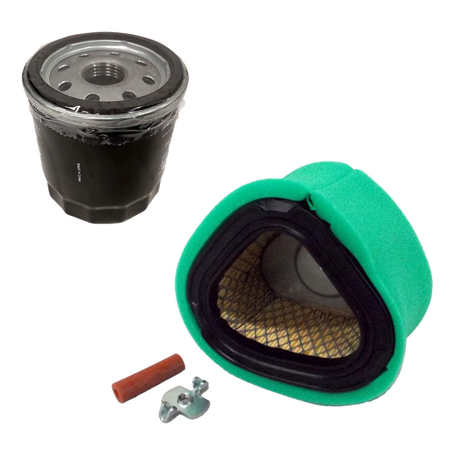 Air Filter And Oil Filter For John Deere LX172 LX176 LX186 Fits GY20574 ...