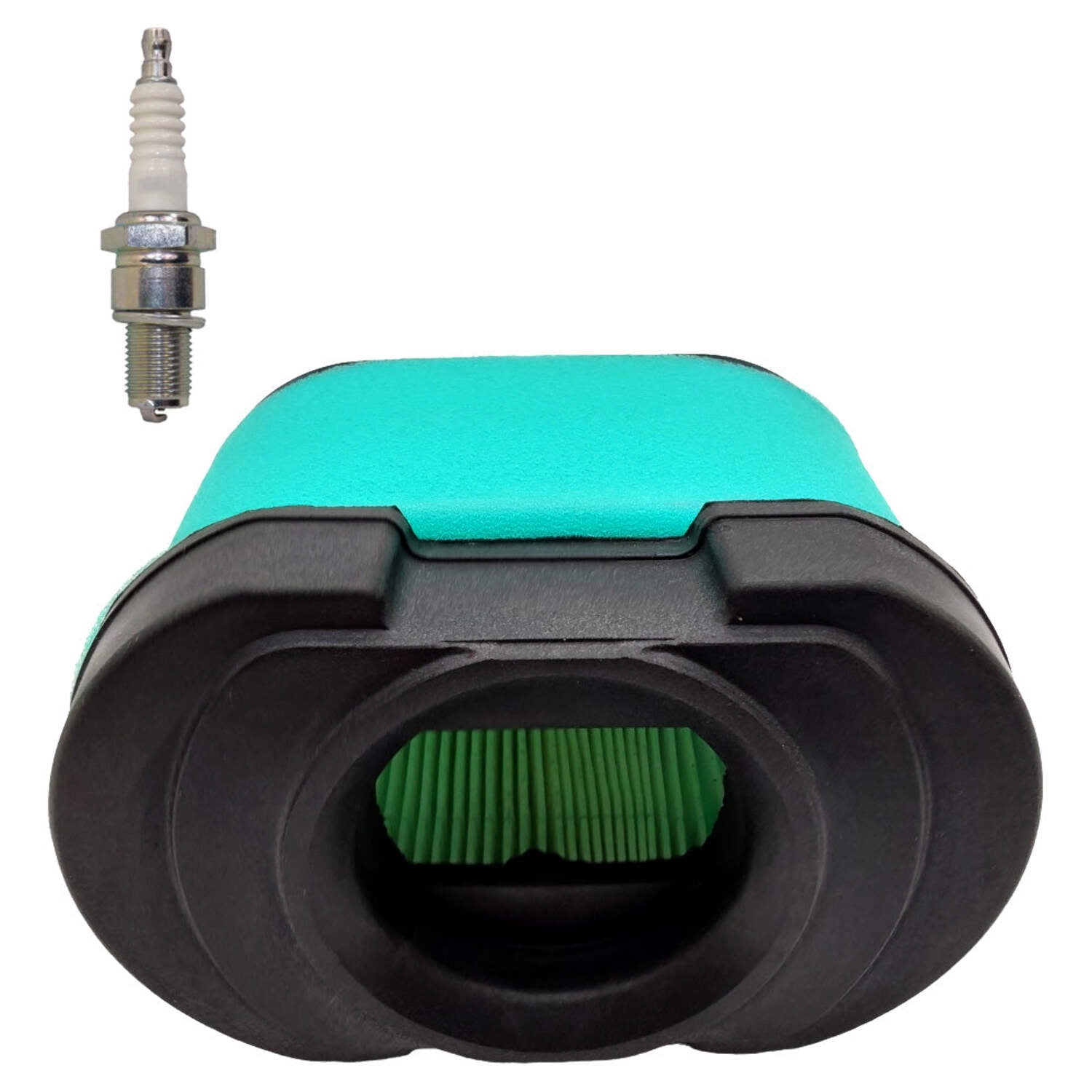 Air Filter And Spark Plug For John Deere D170 LA150 Z245 Z425 Fits ...