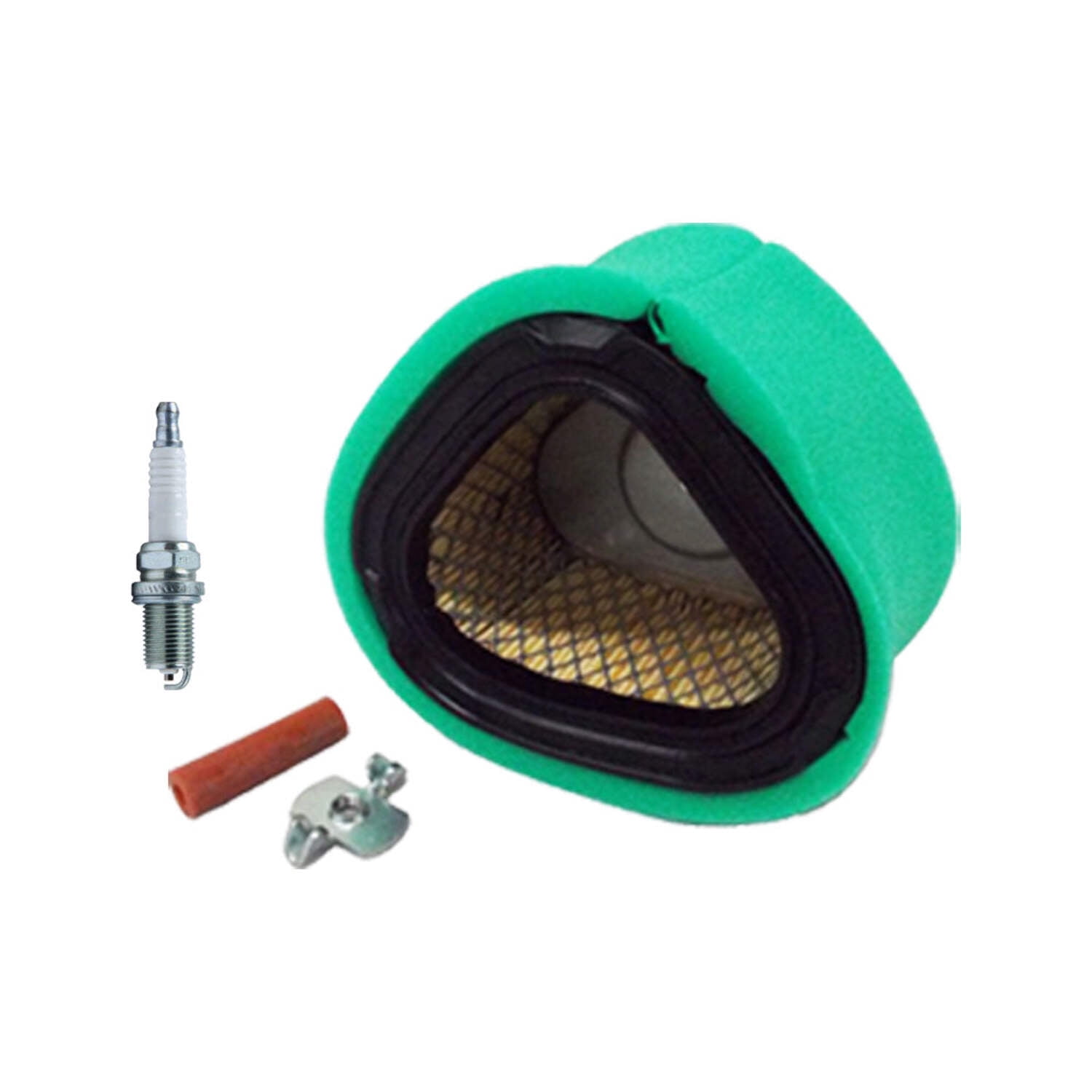 Air Filter And Spark Plug For John Deere GT225 LT133 LX255 Fits GY20574 ...