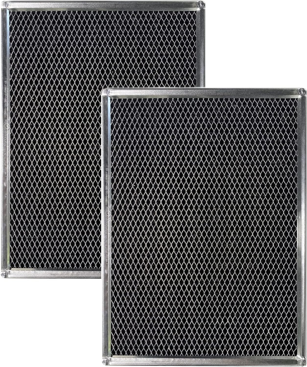 Air Filter Factory 10-13/16 x 16-1/4 x 3/32 Inches Range Hood Charcoal ...