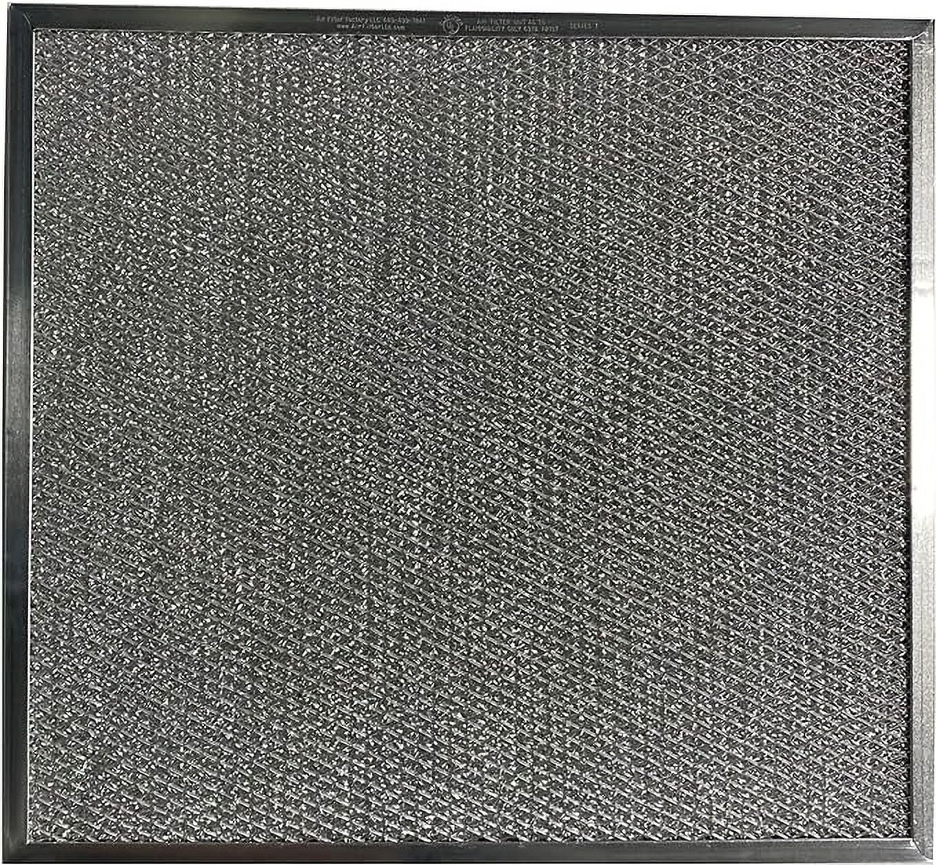 Air Filter Factory 14 x 14 x 3/8 Inches Aluminum Mesh Grease Range Hood ...