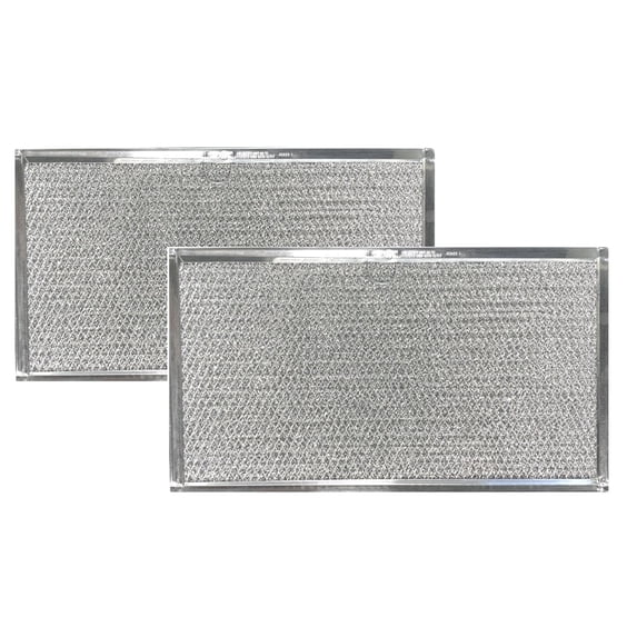 Air Filter Factory 8-1/2 x 11-1/4 x 3/32 Aluminum Grease Filters 2-Pack ...