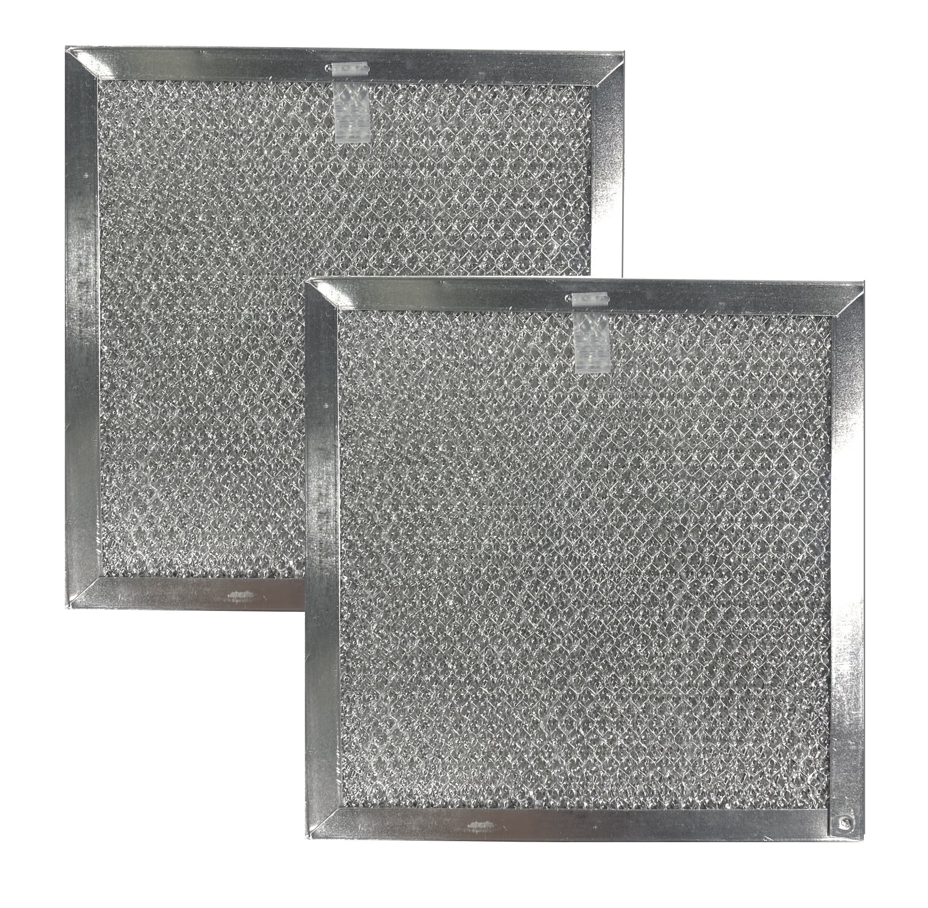 Air Filter Factory 2-Pack 8x9x3/32 Kitchen Size Range Hood Aluminum ...