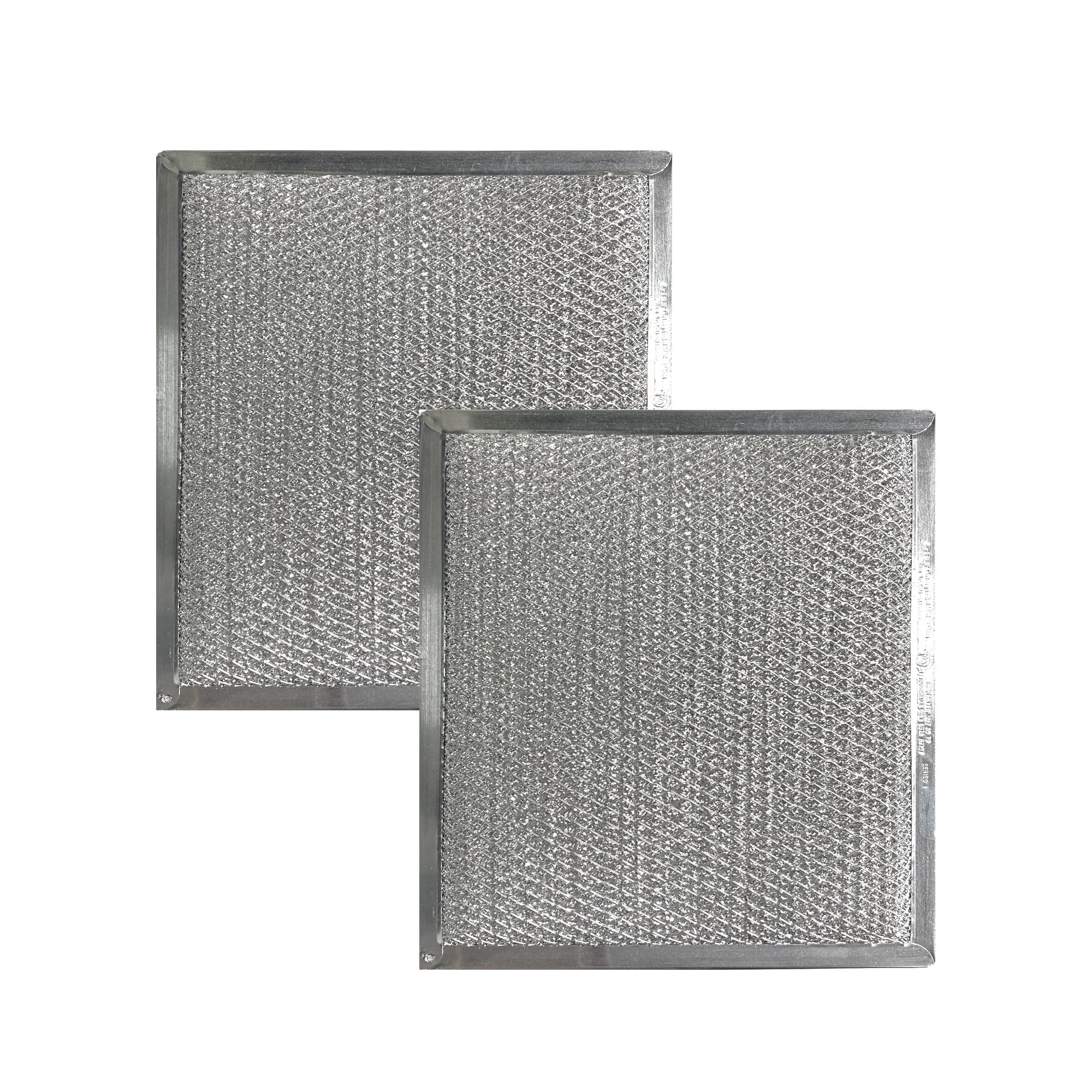 Broan Compatible 2-Pack 1172137 Aluminum Mesh Grease Filter by Air ...