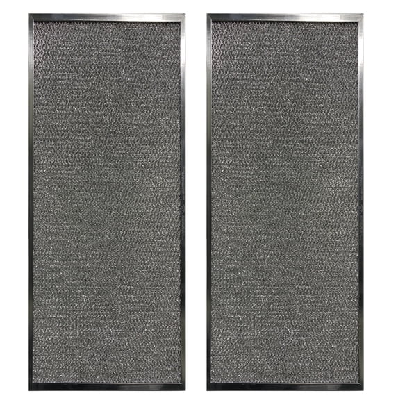 Air Filter Factory 2-Pack Compatible with Honeywell F50F1065 Aluminum ...
