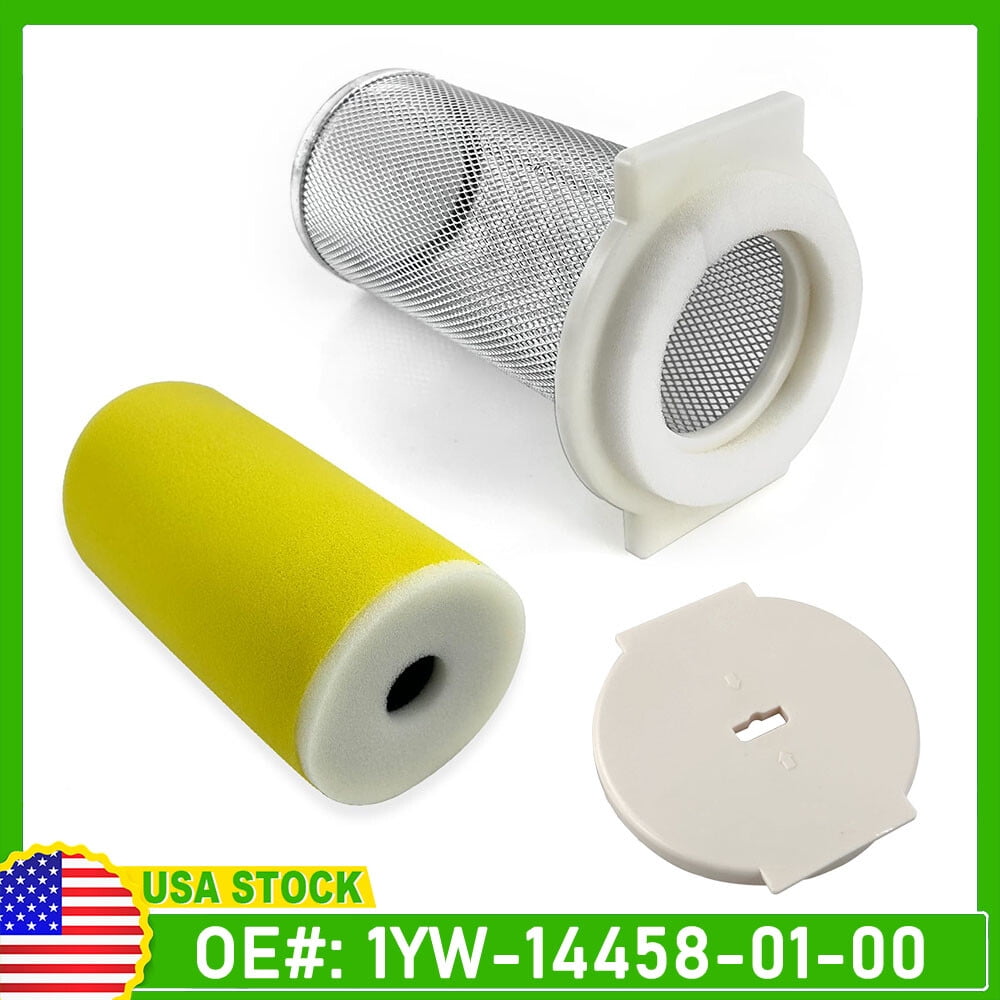 Air Filter & Guide & END CAP For Yamaha KODIAK BIG BEAR MOTO-4 1987 ...
