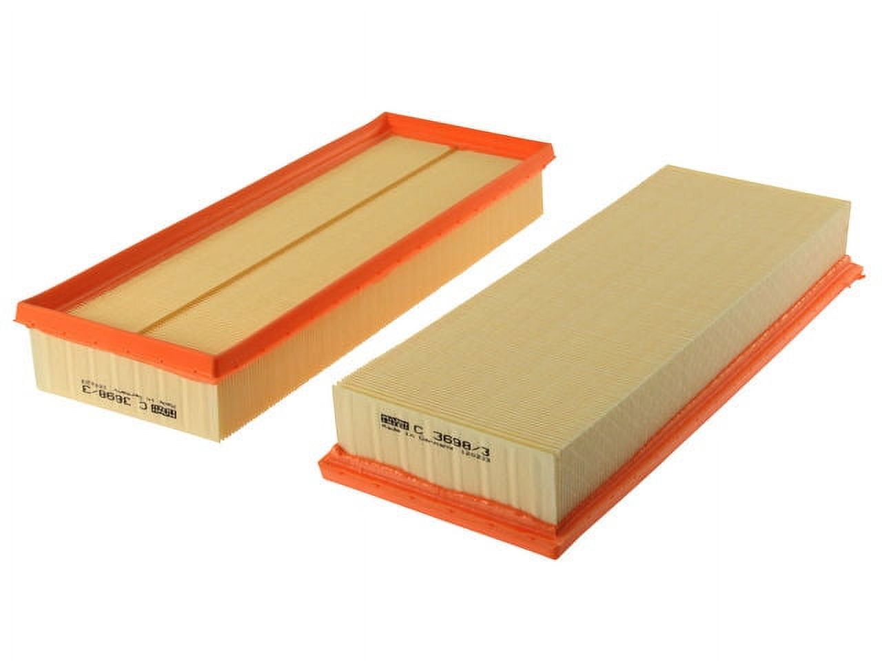 Air Filter Set - Compatible with 2008 - 2012 Mercedes-Benz C300 2009 ...