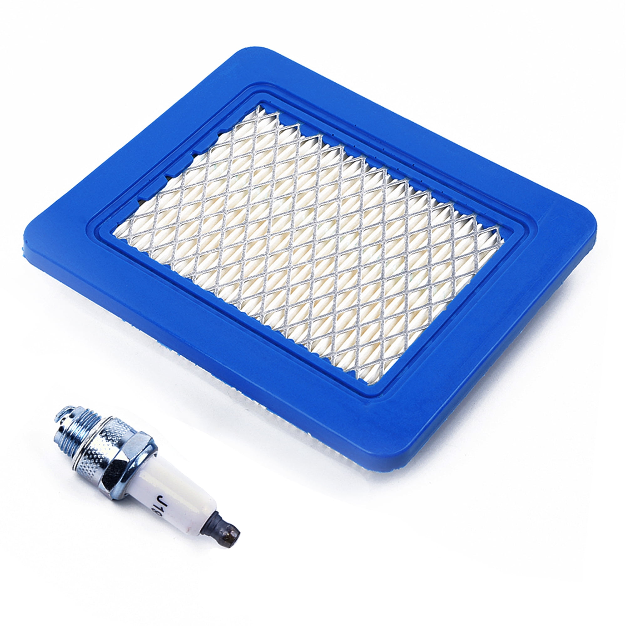 Air Filter & Spark Plug Kit for Small Engines Compatible with Briggs ...