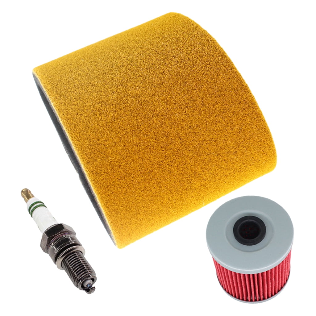 Air Filter Spark Plug Service Kit For 1997 - 2002 Kawasaki Prairie 300 ...