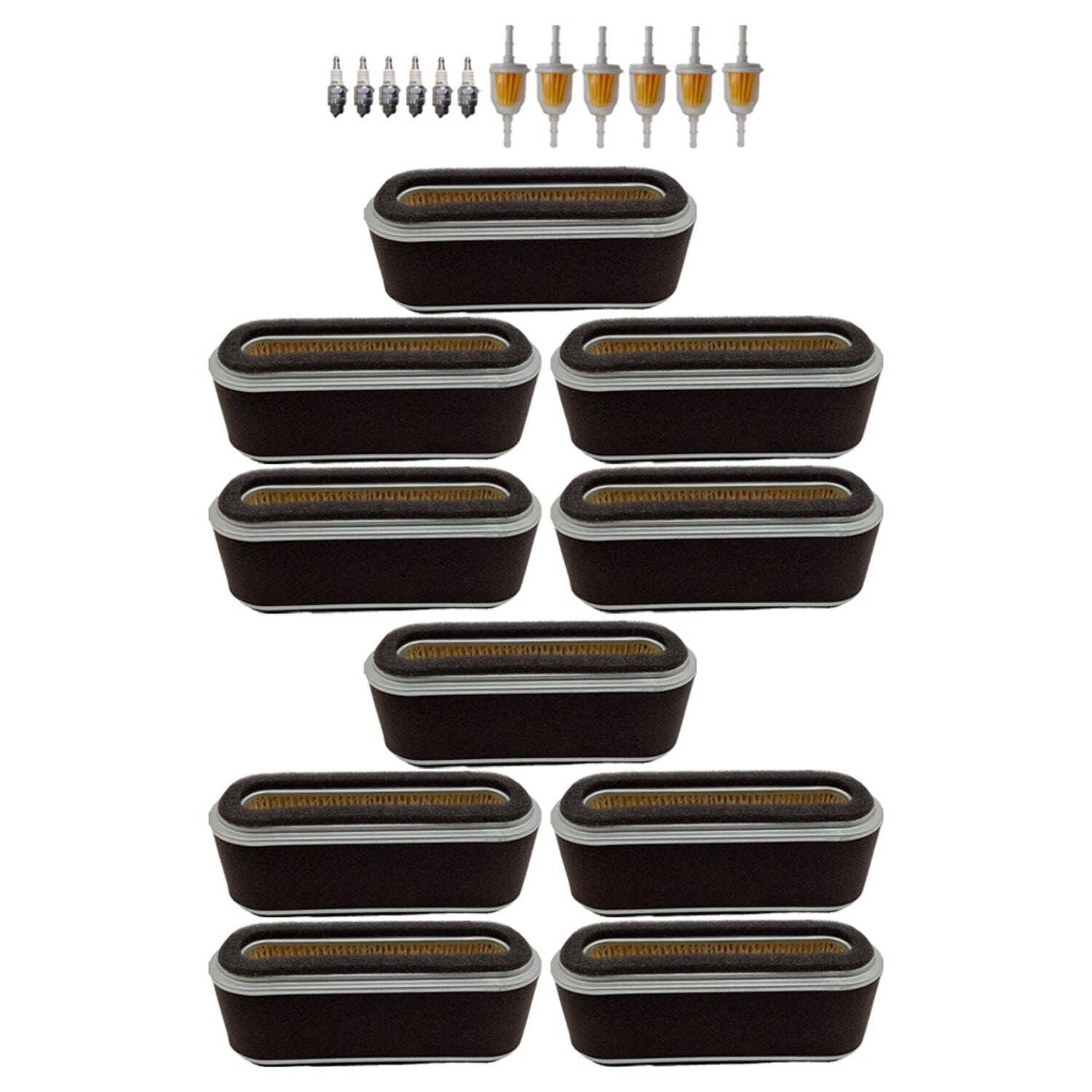 Air Filter Tune Up Kit Bundle For John Deere GX95 SRX95 Fits AM101191 ...