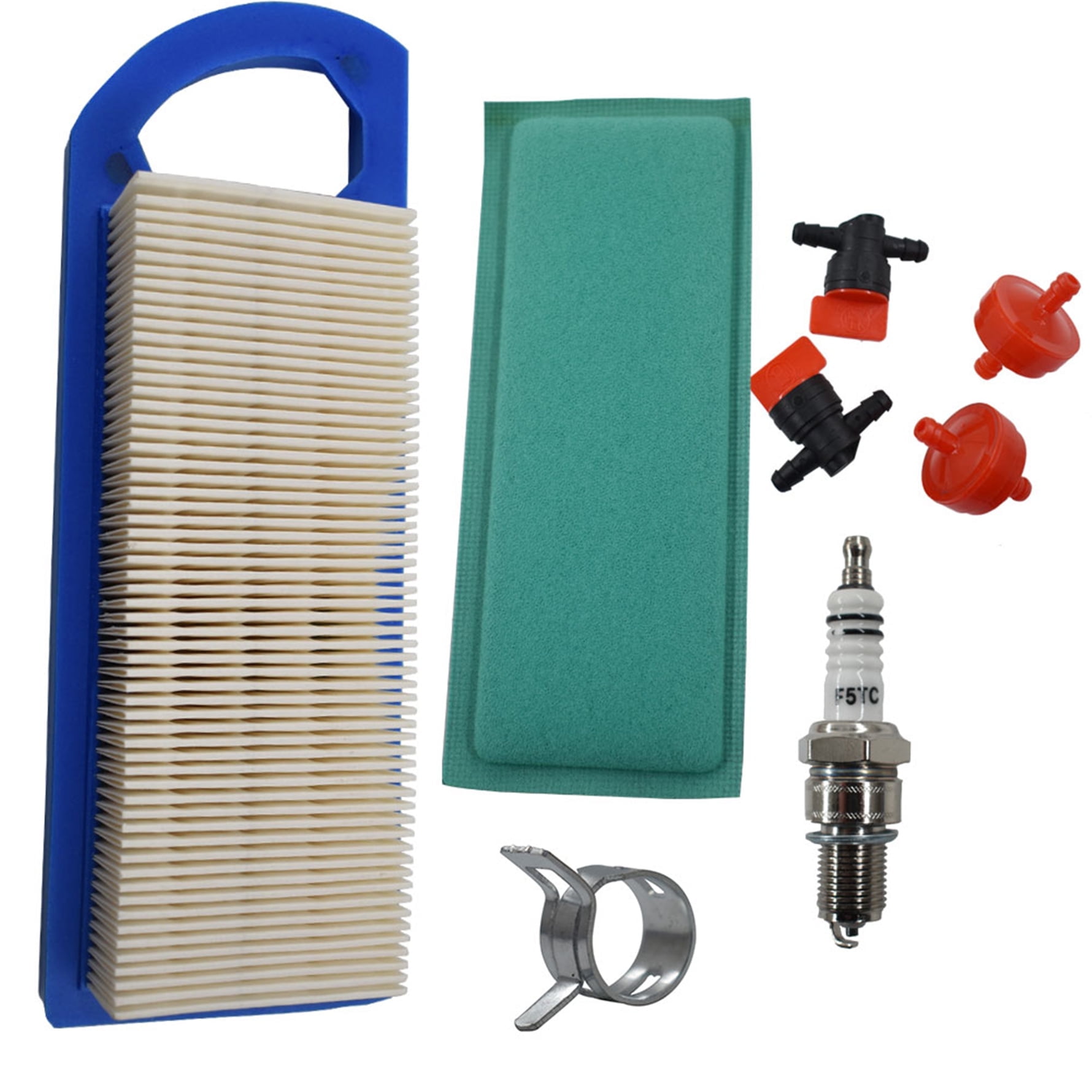 Air Filter Tune Up Kit For Briggs & Stratton Craftsman Lt1000 15-18.5 ...