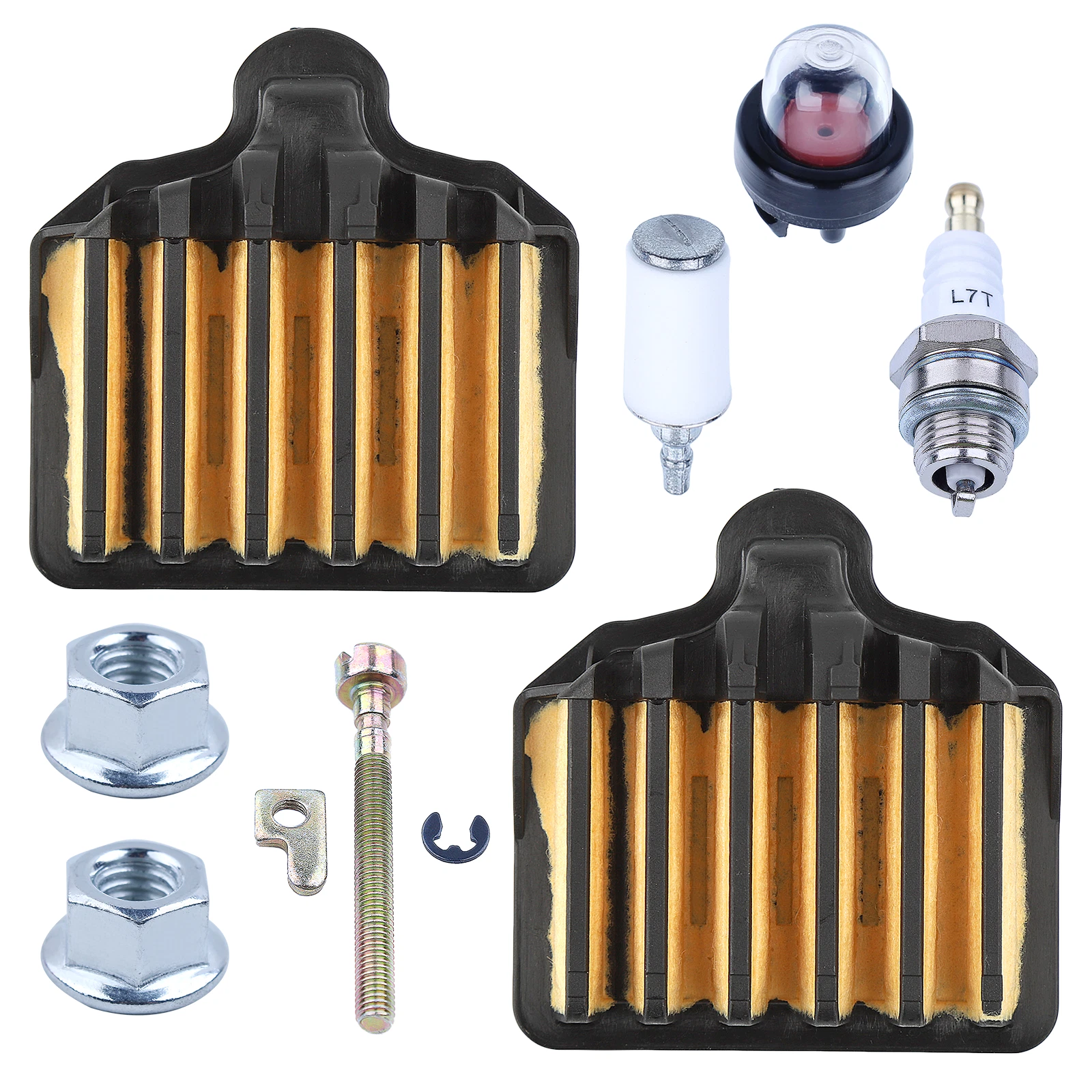 Air Filter Tune Up Kt For Poulan Pro PP5020AV PR5020 PP4818A Craftsman ...