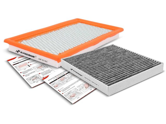 Air Filter and Cabin Air Filter Kit 2 - Compatible with 2007 - 2010 ...