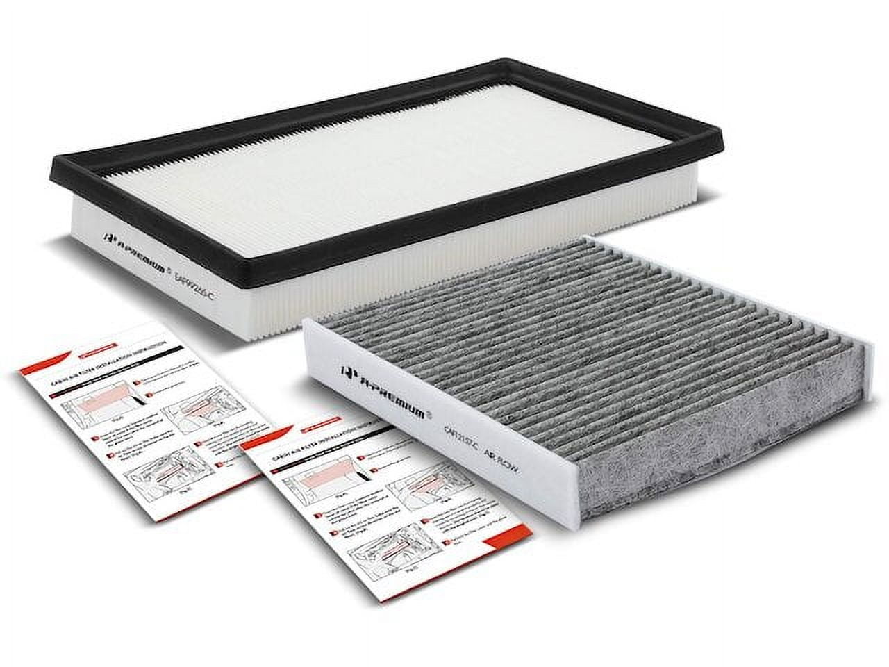 Air Filter and Cabin Air Filter Kit 2 - Compatible with 2019 - 2021 ...