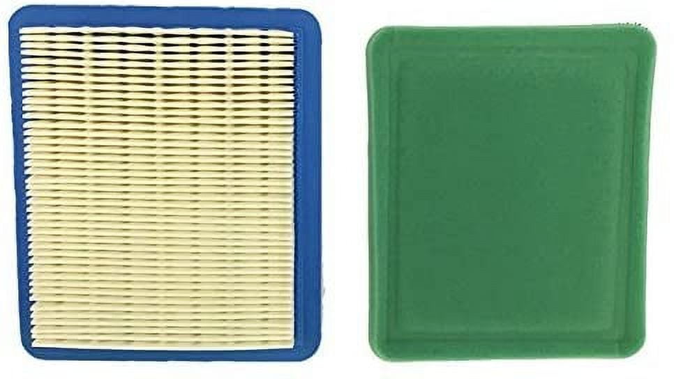 Air Filter and Pre-Filter Combo Compatible with Briggs 491588 / 491588S ...