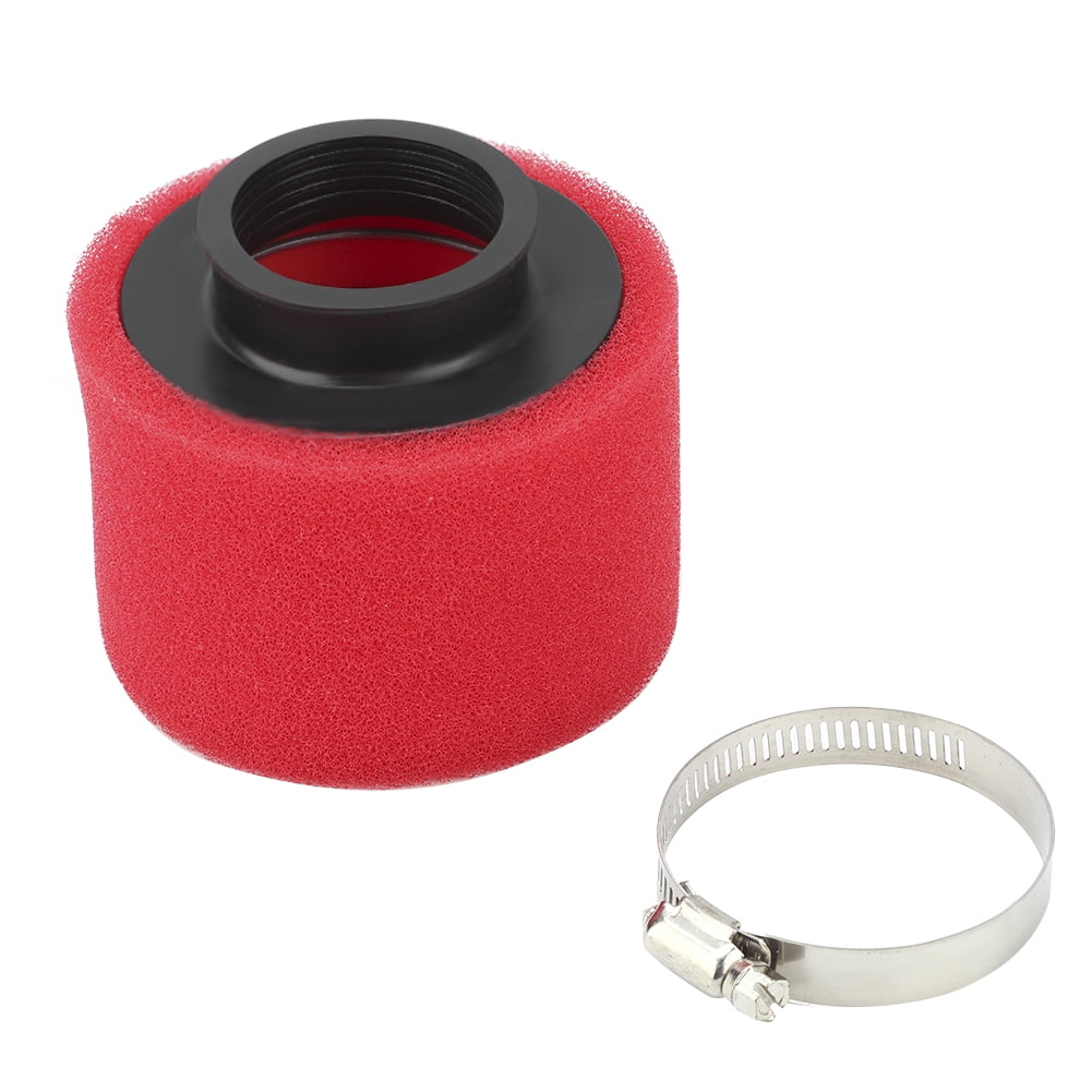 Air Filter for Dirt Bike Scooter ATV Quad Motorcycle Red 48mm/1.89inRight Angle - Walmart.com