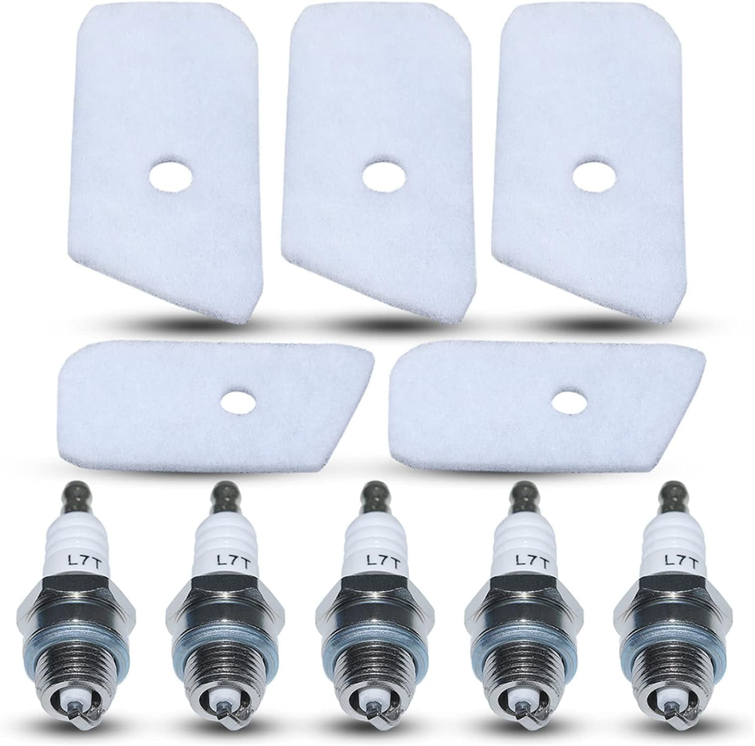 Air Filter with Spark Plug For Husqvarna 124L 125L 128L 128CD 128LD ...