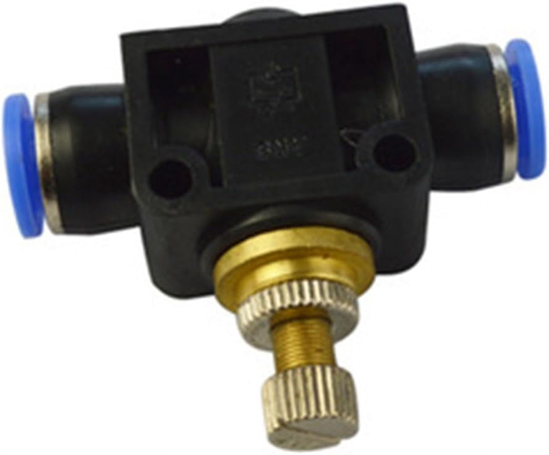Air Flow Control Valves Metalwork - Push-to-Connect Speed Controller ...