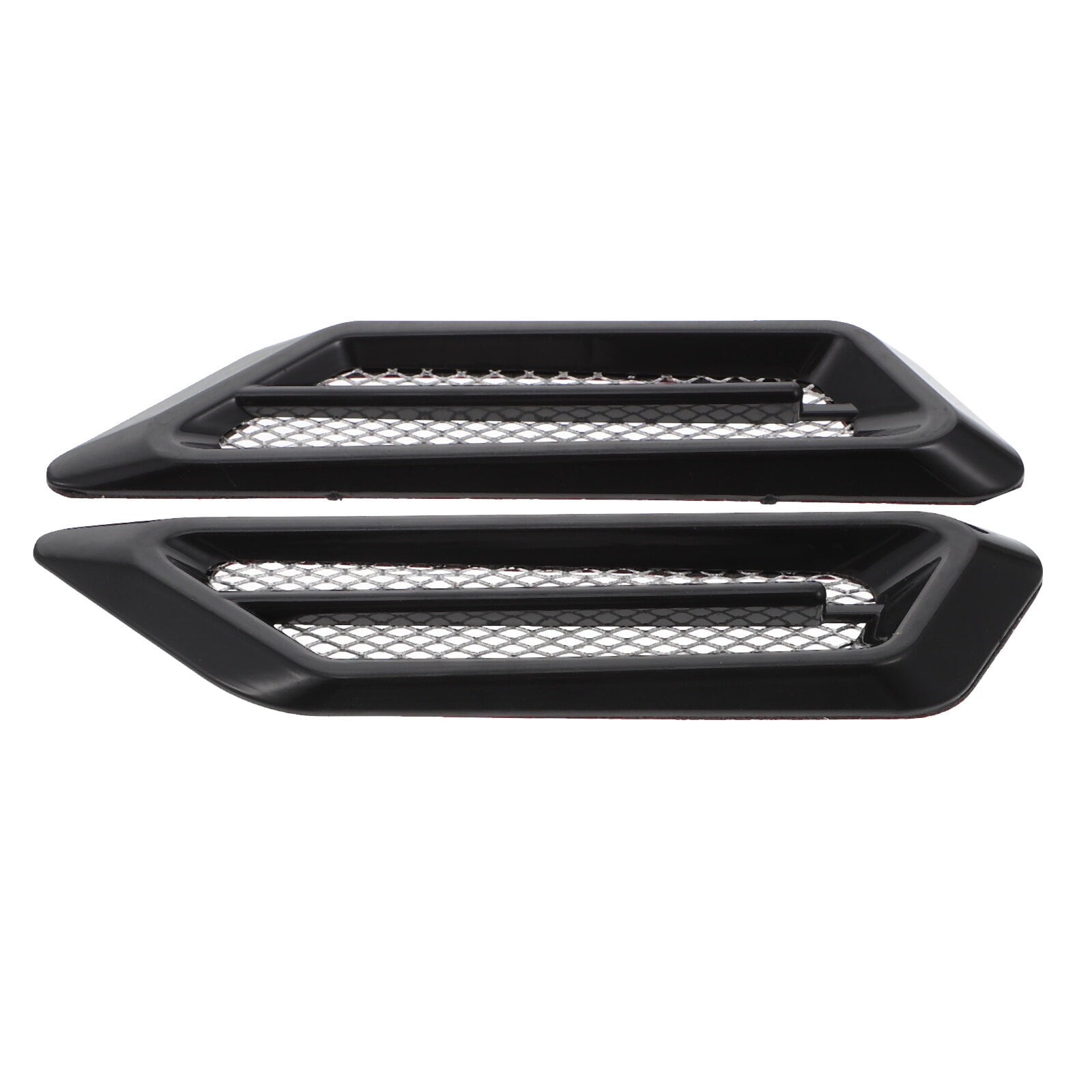 Air Flow Vent Sticker Car Hood Ventilation Cover Sprout Bonnet Black ...