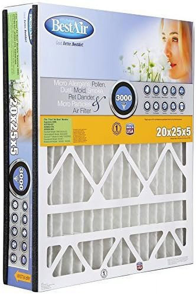 Air Fltr Trion 20x25x5 - Walmart.com