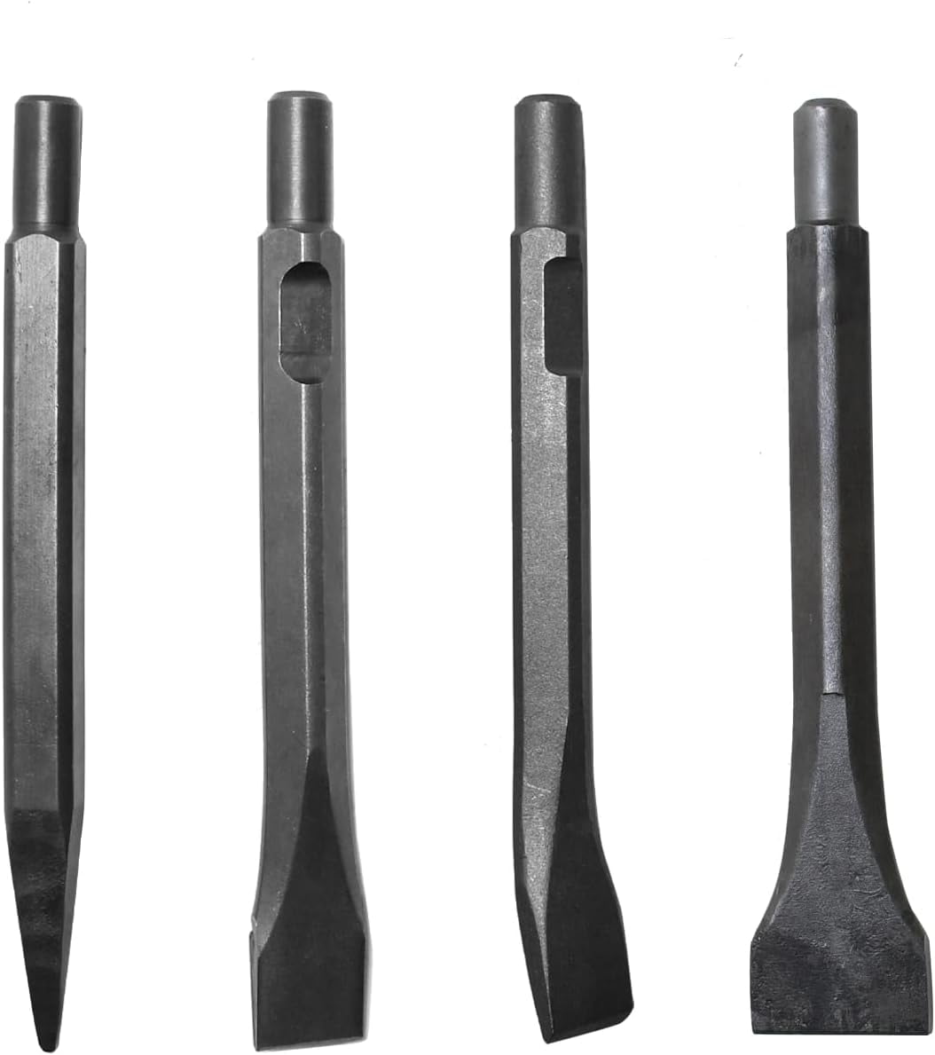 Air Flux Chipper Flat Chisels, Point Chisel Pneumatic Chipping Hammer ...