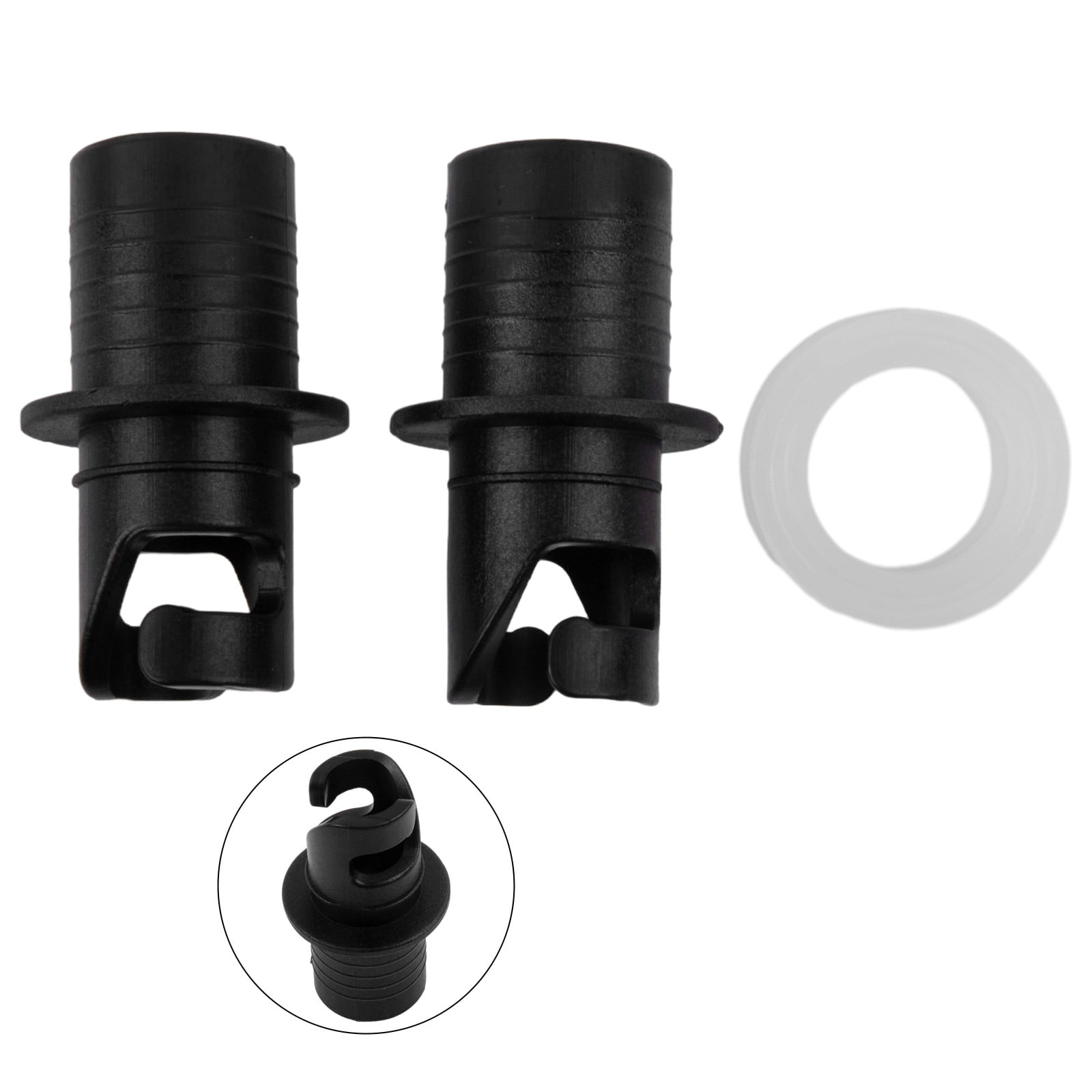 Air Foot Pump Valve Hose Adapter Connector for Inflatable Boat Kayak ...