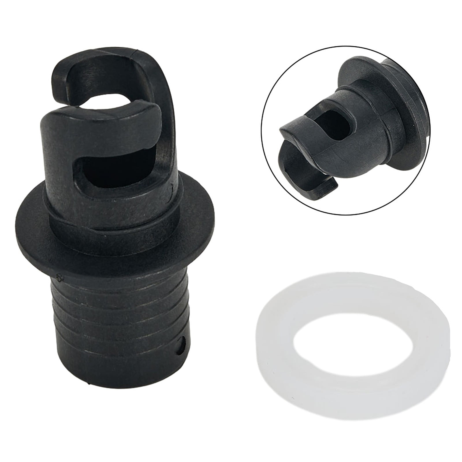Air Foot Pump Valve Hose Adapter Connector for Inflatable Boat Kayak ...