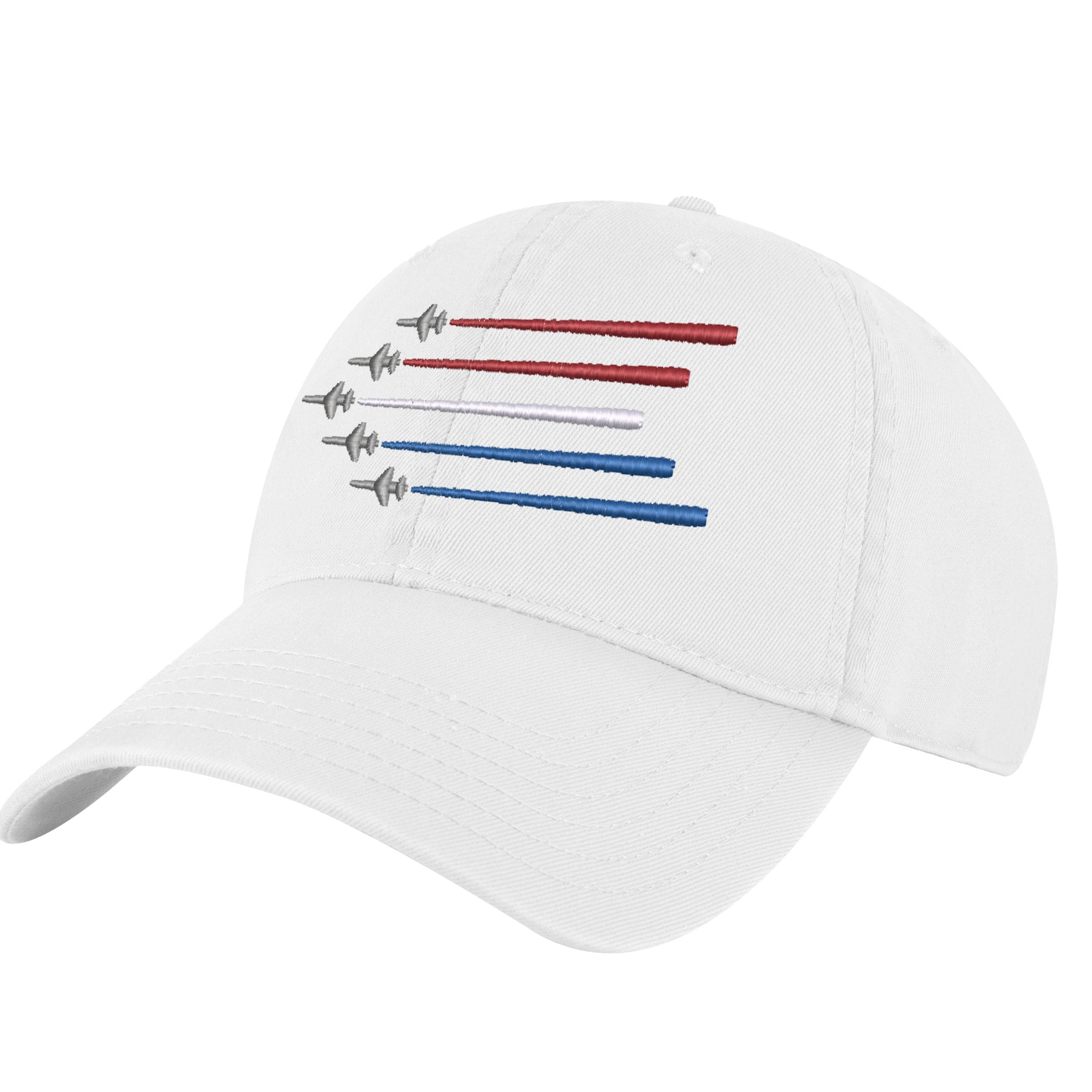 USAF Aviation Baseball Cap – Patriotic Pilot Dad Hat (White) - Walmart.com