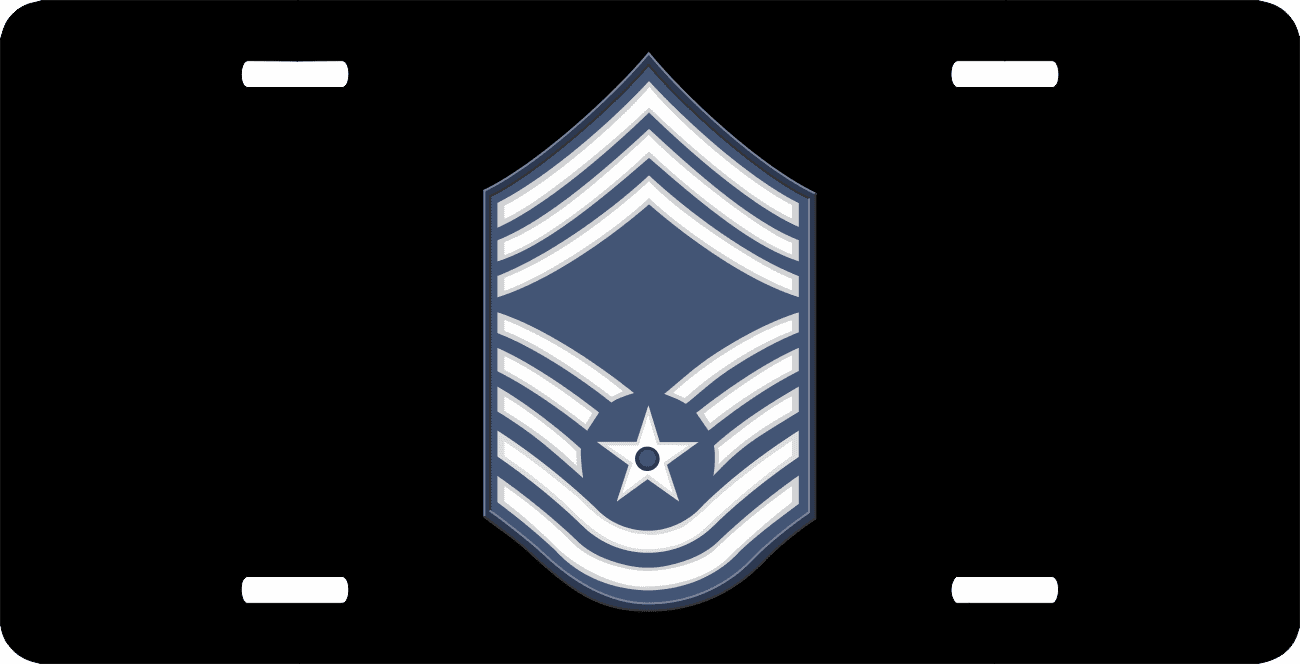 Air Force Chief Master Sergeant License Plate - Walmart.com
